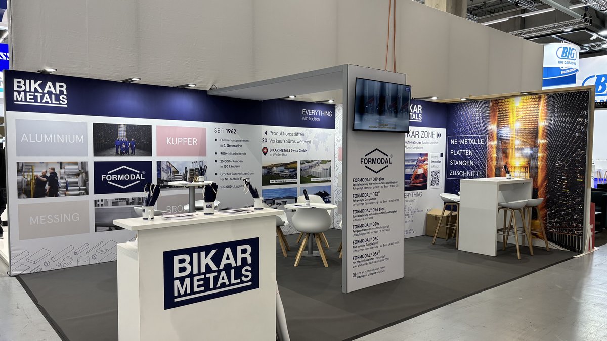 BIKAR METALS Swiss GmbH auf der Innoteq 2025 | BIKAR